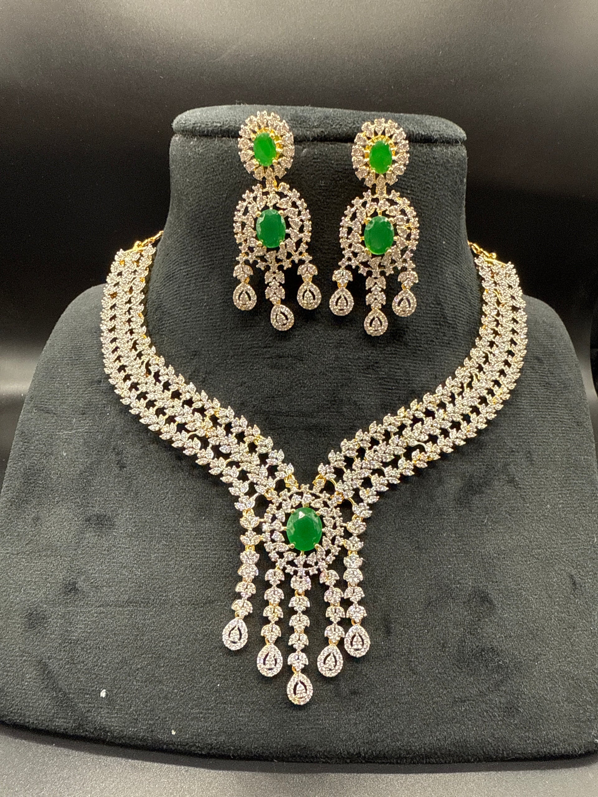 Designer diamond neck set – My Store