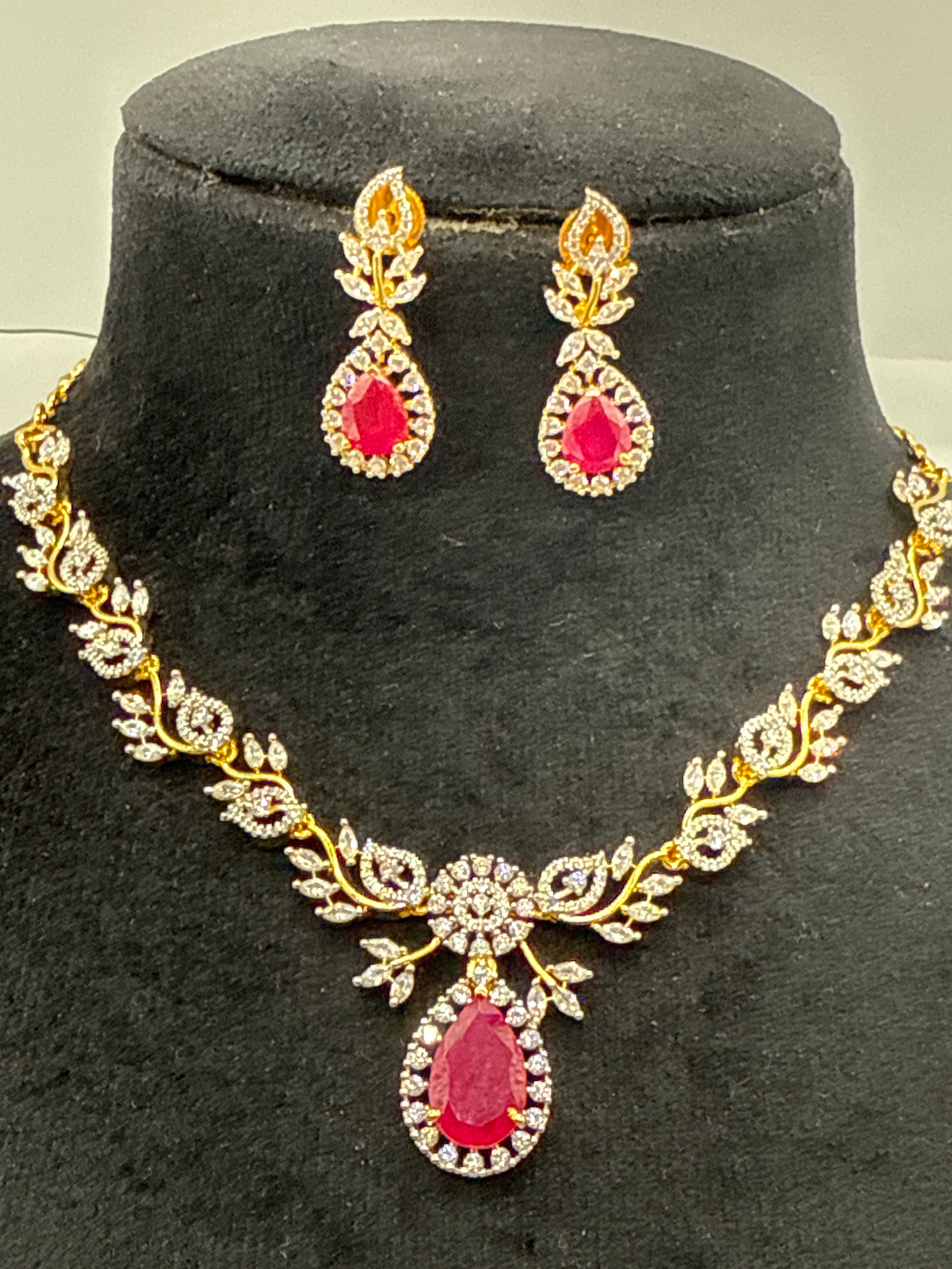 Mango diamond ruby set – My Store